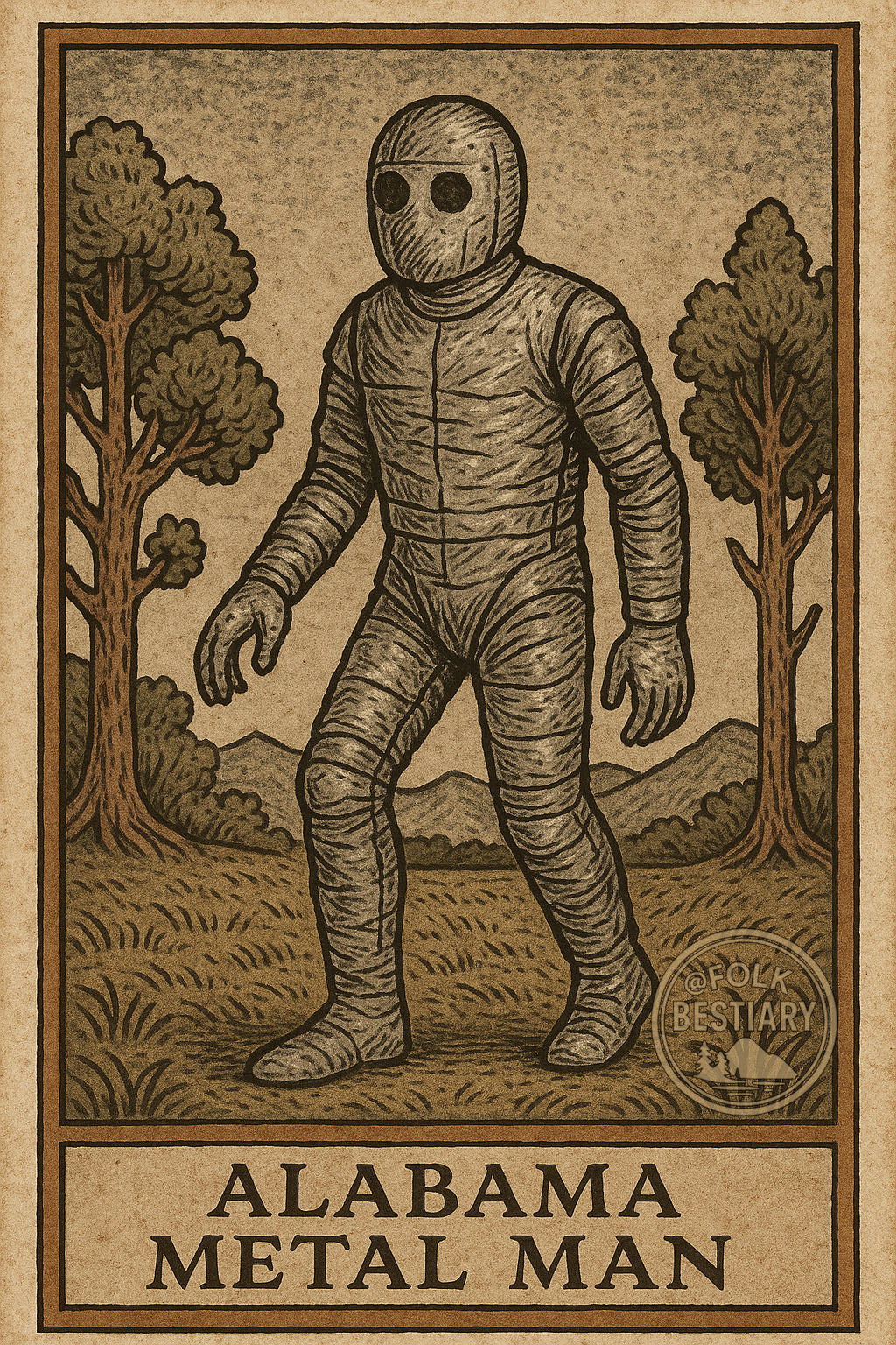 Alabama Cryptids & Folklore | White Thang, Metal Man